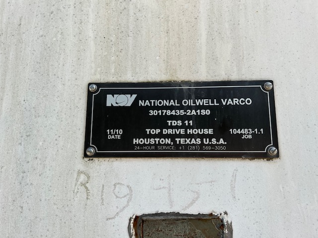 NOV VFD Drive Houses (TDS-11-SA) – Correll Oil & Gas Consulting Inc.
