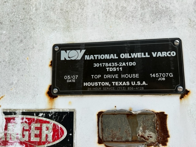 NOV VFD Drive Houses (TDS-11-SA) – Correll Oil & Gas Consulting Inc.