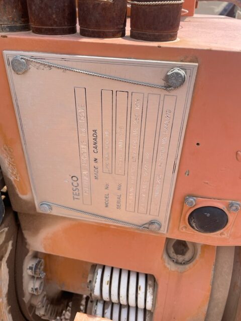 Tesco 250 ton, EMI 400 Top Drives (2) – Correll Oil & Gas Consulting Inc.